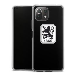 DeinDesign Xiaomi Mi 11 Lite 5G NE Handy Silikon H&uuml;lle Case transparent Handyh&uuml;lle Tsv 1860 M&uuml;nchen Official Licensed Product Sechzger Silikon Case