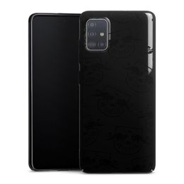 DeinDesign Galaxy A51 Handy Hard Case Schutzh&uuml;lle schwarz Smartphone Backcover Muster Rb Leipzig Transparent Hard Case