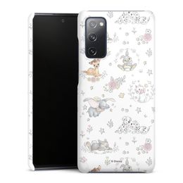 DeinDesign Galaxy S20 FE Handy Premium Case Smartphone Handyh&uuml;lle Schutzh&uuml;lle gl&auml;nzend Bambi Disney Dumbo Premium Case