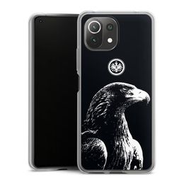 DeinDesign Xiaomi Mi 11 Lite 5G NE Handy Silikon H&uuml;lle Case transparent Handyh&uuml;lle Attila Official Licensed Product Eintracht Frankfurt Silikon Case