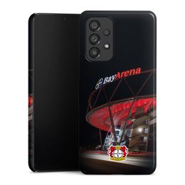 DeinDesign Galaxy A33 5G Handy Premium Case Smartphone Handyh&uuml;lle Schutzh&uuml;lle gl&auml;nzend Official Licensed Product Bayer 04 Leverkusen Stadium Premium Case
