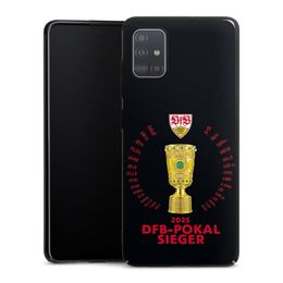 DeinDesign Galaxy A51 Handy Hard Case Schutzh&uuml;lle schwarz Smartphone Backcover Trophy Official Licensed Product Vfb Stuttgart Hard Case