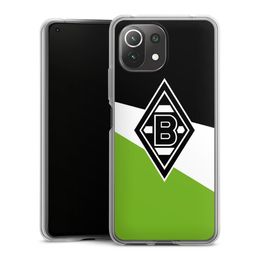DeinDesign Xiaomi Mi 11 Lite 5G NE Handy Silikon H&uuml;lle Case transparent Handyh&uuml;lle Official Licensed Product Borussia M&ouml;nchengladbach Gladbach Silikon Case