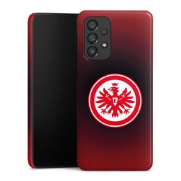 DeinDesign Galaxy A33 5G Handy Premium Case Smartphone Handyh&uuml;lle Schutzh&uuml;lle gl&auml;nzend Coat Of Arms Eintracht Frankfurt Official Licensed Product Premium Case