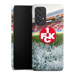 DeinDesign Galaxy A33 5G Handy Premium Case Smartphone Handyh&uuml;lle Schutzh&uuml;lle gl&auml;nzend 1. Fc Kaiserslautern Stadium Official Licensed Product Premium Case