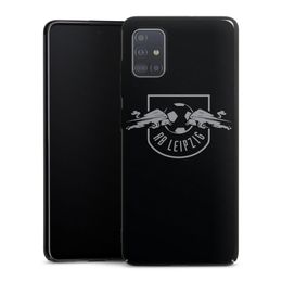DeinDesign Galaxy A51 Handy Hard Case Schutzh&uuml;lle schwarz Smartphone Backcover Official Licensed Product Logo Rb Leipzig Hard Case