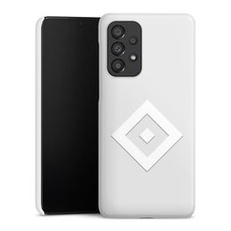 DeinDesign Galaxy A33 5G Handy Premium Case Smartphone Handyh&uuml;lle Schutzh&uuml;lle gl&auml;nzend Hsv Coat Of Arms Hamburger Sv Premium Case