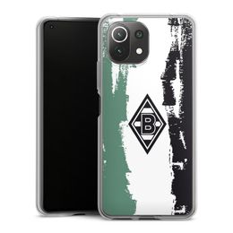 DeinDesign Xiaomi Mi 11 Lite 5G NE Handy Silikon H&uuml;lle Case transparent Handyh&uuml;lle Official Licensed Product Borussia M&ouml;nchengladbach Coat Of Arms Silikon Case