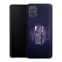 DeinDesign Galaxy A51 Handy Hard Case Schutzh&uuml;lle schwarz Smartphone Backcover Vfl Osnabr&uuml;ck Sports Official Licensed Product Hard Case