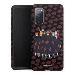 DeinDesign Galaxy S20 FE Handy Panzer Handyh&uuml;lle robuste Outdoor H&uuml;lle Schutzh&uuml;lle matt Official Licensed Product Akatsuki Naruto Shippuden Tough Case