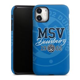 DeinDesign iPhone 11 Handy Panzer Handyh&uuml;lle robuste Outdoor H&uuml;lle Schutzh&uuml;lle matt Bundesliga Official Licensed Product Msv Duisburg Tough Case