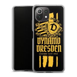 DeinDesign Xiaomi Mi 11 Lite 5G NE Handy Silikon H&uuml;lle Case transparent Handyh&uuml;lle Sgd Statement Sg Dynamo Dresden Silikon Case