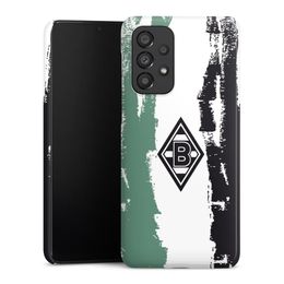 DeinDesign Galaxy A33 5G Handy Premium Case Smartphone Handyh&uuml;lle Schutzh&uuml;lle gl&auml;nzend Borussia M&ouml;nchengladbach Official Licensed Product Coat Of Arms Premium 