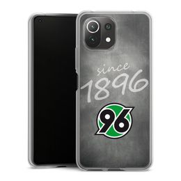 DeinDesign Xiaomi Mi 11 Lite 5G NE Handy Silikon H&uuml;lle Case transparent Handyh&uuml;lle Hannover 96 H96 Official Licensed Product Silikon Case