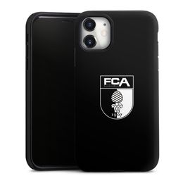 DeinDesign iPhone 11 Handy Panzer Handyh&uuml;lle robuste Outdoor H&uuml;lle Schutzh&uuml;lle matt Logo Official Licensed Product Fc Augsburg Tough Case
