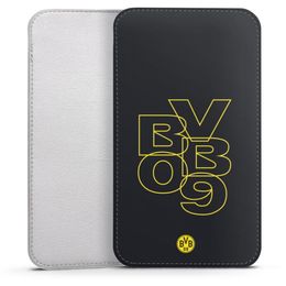 DeinDesign iPhone 16 Pro Max Handy H&uuml;lle Tasche Sleeve Socke Schutzh&uuml;lle Bvb Lettering Official Licensed Product Sleeve
