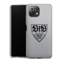 DeinDesign Xiaomi Mi 11 Lite 5G NE Handy Silikon H&uuml;lle Case transparent Handyh&uuml;lle Logo Official Licensed Product Vfb Stuttgart Silikon Case