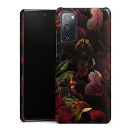 DeinDesign Galaxy S20 FE Handy Premium Case Smartphone Handyh&uuml;lle Schutzh&uuml;lle gl&auml;nzend Meadow Flowers Utart Premium Case