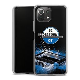 DeinDesign Xiaomi Mi 11 Lite 5G NE Handy Silikon H&uuml;lle Case transparent Handyh&uuml;lle Sc Paderborn 07 Stadium Official Licensed Product Silikon Case