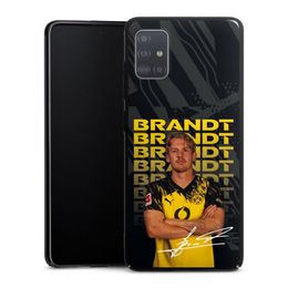 DeinDesign Galaxy A51 Handy Hard Case Schutzh&uuml;lle schwarz Smartphone Backcover Julian Brandt Bvb Borussia Dortmund Hard Case