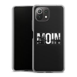 DeinDesign Xiaomi Mi 11 Lite 5G NE Handy Silikon H&uuml;lle Case transparent Handyh&uuml;lle Hamburger Sv Hsv Official Licensed Product Silikon Case