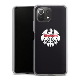 DeinDesign Xiaomi Mi 11 Lite 5G NE Handy Silikon H&uuml;lle Case transparent Handyh&uuml;lle Logo Retro Eagle Silikon Case