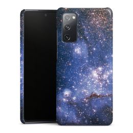 DeinDesign Galaxy S20 FE Handy Premium Case Smartphone Handyh&uuml;lle Schutzh&uuml;lle gl&auml;nzend Weltall Galaxy Weltraum Premium Case