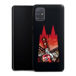DeinDesign Galaxy A51 Handy Hard Case Schutzh&uuml;lle schwarz Smartphone Backcover 1. Fc K&ouml;ln Cologne Cathedral Official Licensed Product Hard Case