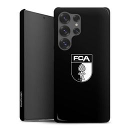 DeinDesign Galaxy S25 Ultra Handy Premium Case Smartphone Handyh&uuml;lle Schutzh&uuml;lle gl&auml;nzend Logo Official Licensed Product Fc Augsburg Premium Case