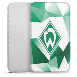 DeinDesign iPhone 16 Pro Max Handy H&uuml;lle Tasche Sleeve Socke Schutzh&uuml;lle Tarnmuster Sv Werder Bremen Official Licensed Product Sleeve