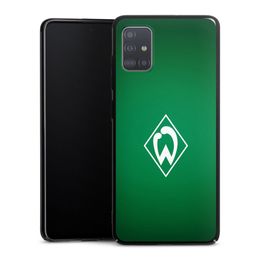 DeinDesign Galaxy A51 Handy Hard Case Schutzh&uuml;lle schwarz Smartphone Backcover Merchandise Sv Werder Bremen Logo Hard Case