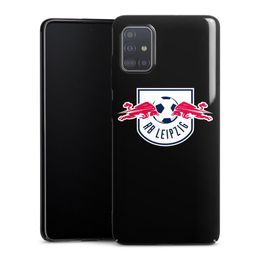 DeinDesign Galaxy A51 Handy Hard Case Schutzh&uuml;lle schwarz Smartphone Backcover Official Licensed Product Transparent Rb Leipzig Hard Case
