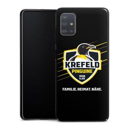 DeinDesign Galaxy A51 Handy Hard Case Schutzh&uuml;lle schwarz Smartphone Backcover Sports Krefeld Pinguine Ice Hockey Hard Case