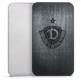 DeinDesign iPhone 16 Pro Max Handy H&uuml;lle Tasche Sleeve Socke Schutzh&uuml;lle Sg Dynamo Dresden Official Licensed Product Vintage Sleeve