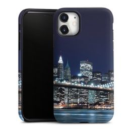 DeinDesign iPhone 11 Handy Panzer Handyh&uuml;lle robuste Outdoor H&uuml;lle Schutzh&uuml;lle matt Brooklyn Bridge Usa New York Tough Case