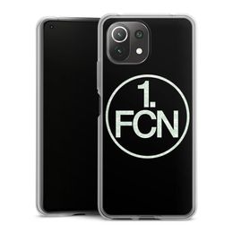 DeinDesign Xiaomi Mi 11 Lite 5G NE Handy Silikon H&uuml;lle Case transparent Handyh&uuml;lle 1. Fcn Logo 1. Fc N&uuml;rnberg Silikon Case