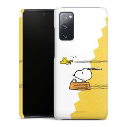 DeinDesign Galaxy S20 FE Handy Premium Case Smartphone Handyh&uuml;lle Schutzh&uuml;lle gl&auml;nzend Children Peanuts Snoopy Premium Case
