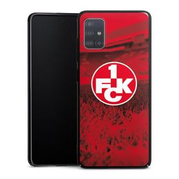 DeinDesign Galaxy A51 Handy Hard Case Schutzh&uuml;lle schwarz Smartphone Backcover 1. Fck 1. Fc Kaiserslautern Official Licensed Product Hard Case