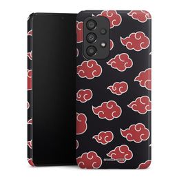 DeinDesign Galaxy A33 5G Handy Premium Case Smartphone Handyh&uuml;lle Schutzh&uuml;lle gl&auml;nzend Naruto Shippuden Akatsuki Official Licensed Product Premium Case