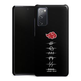 DeinDesign Galaxy S20 FE Handy Premium Case Smartphone Handyh&uuml;lle Schutzh&uuml;lle gl&auml;nzend Naruto Shippuden Akatsuki Official Licensed Product Premium Case