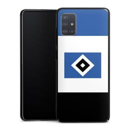 DeinDesign Galaxy A51 Handy Hard Case Schutzh&uuml;lle schwarz Smartphone Backcover Hamburger Sv Bundesliga Official Licensed Product Hard Case