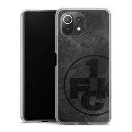 DeinDesign Xiaomi Mi 11 Lite 5G NE Handy Silikon H&uuml;lle Case transparent Handyh&uuml;lle Concrete 1. Fck 1. Fc Kaiserslautern Silikon Case