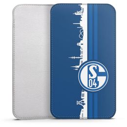 DeinDesign iPhone 16 Pro Max Handy H&uuml;lle Tasche Sleeve Socke Schutzh&uuml;lle Official Licensed Product Skyline Fc Schalke 04 Sleeve
