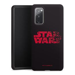 DeinDesign Galaxy S20 FE Handy Panzer Handyh&uuml;lle robuste Outdoor H&uuml;lle Schutzh&uuml;lle matt Star Wars Logo Merchandise Tough Case