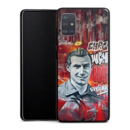 DeinDesign Galaxy A51 Handy Hard Case Schutzh&uuml;lle schwarz Smartphone Backcover 1. Fc Kaiserslautern 1. Fck Fritz Walter Hard Case