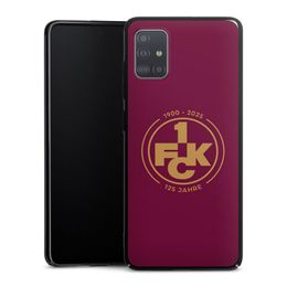 DeinDesign Galaxy A51 Handy Hard Case Schutzh&uuml;lle schwarz Smartphone Backcover 125 Jahre 1. Fc Kaiserslautern 1. Fck Hard Case