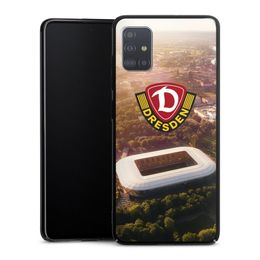 DeinDesign Galaxy A51 Handy Hard Case Schutzh&uuml;lle schwarz Smartphone Backcover Sgd Sg Dynamo Dresden Stadium Hard Case