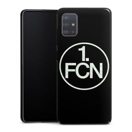 DeinDesign Galaxy A51 Handy Hard Case Schutzh&uuml;lle schwarz Smartphone Backcover 1. Fc N&uuml;rnberg Logo 1. Fcn Hard Case