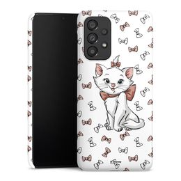 DeinDesign Galaxy A33 5G Handy Premium Case Smartphone Handyh&uuml;lle Schutzh&uuml;lle gl&auml;nzend Cat Disney Aristocats Mary Premium Case