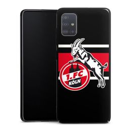DeinDesign Galaxy A51 Handy Hard Case Schutzh&uuml;lle schwarz Smartphone Backcover Official Licensed Product 1. Fc K&ouml;ln Logo Hard Case